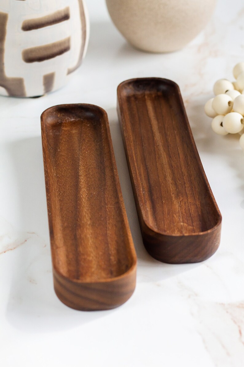 Modern Wooden Pen Tray Wooden Desk Organizer Wooden Desk - Etsy