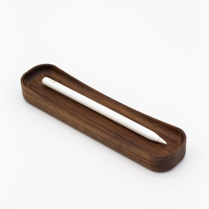 Modern Wooden Pen Tray, Wooden Desk Organizer, Wooden Desk Accessories ...