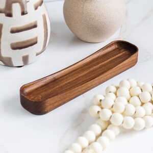 Modern Wooden Pen Tray, Wooden Desk Organizer, Wooden Desk Accessories ...