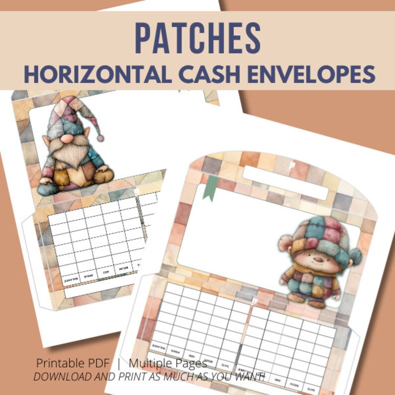 Patches Cash Envelope Printables | Cash Envelopes | Cash Budget ...