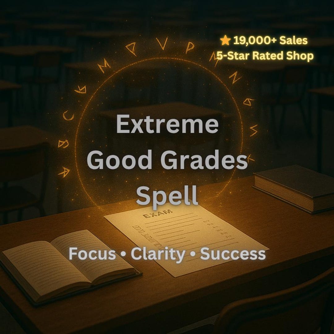 Good Grades Spell | Boost Focus and Academic Success | Mental Clarity ...