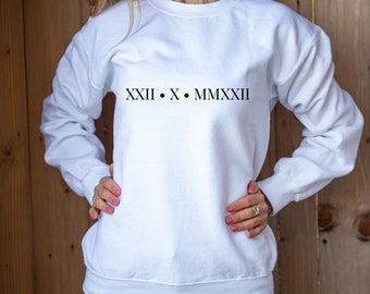 Roman Numeral Jumper - Etsy