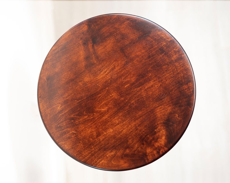 Hand Carved End Tables / Side Tables Walnut Maple Hardwood - Etsy