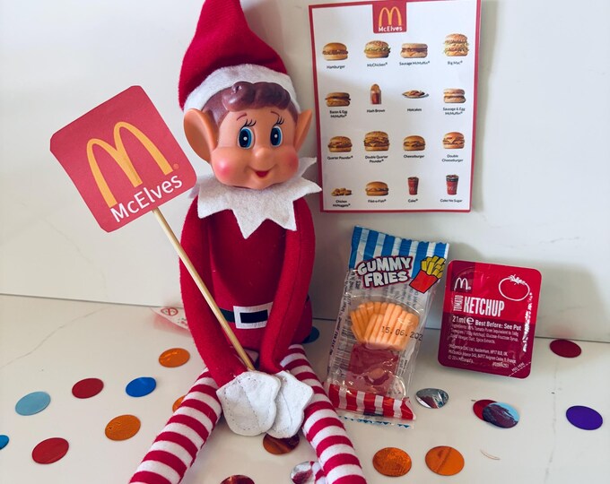 Elf Help Box, Elf Kit, Christmas Elf on the Shelf Prop Box, Prop ...