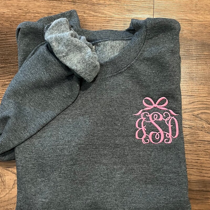 Bow Monogram - Etsy