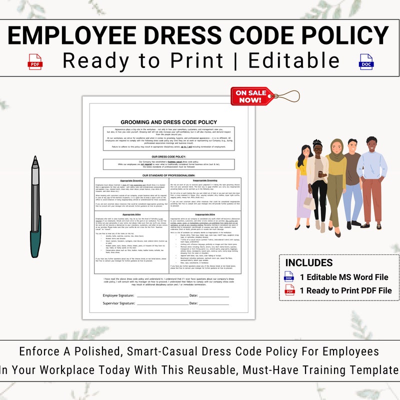 Rhys Tech Dress Code Policy 2025 2026 - Etsy New Zealand