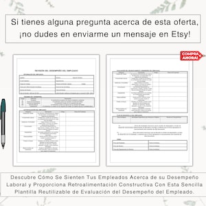Evaluación Del Desempeño Del Empleado | Employee Performance Evaluation ...