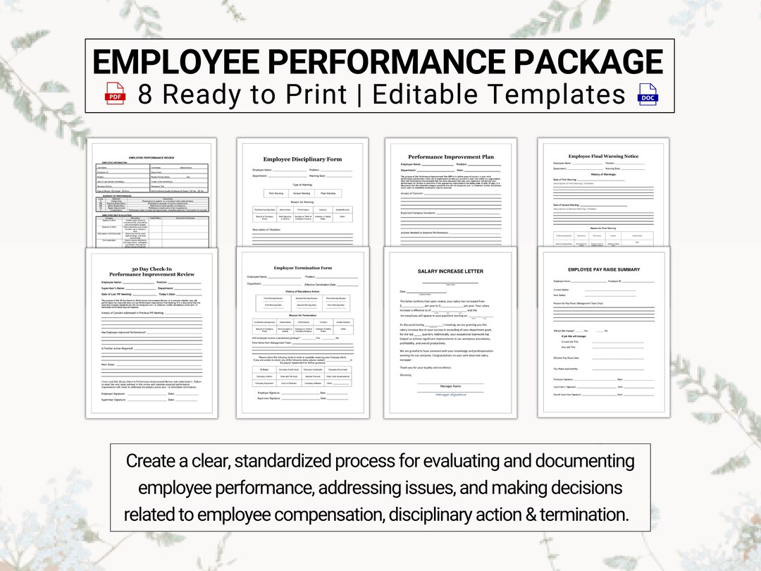 Employee Coaching Collection | Covers: Employee Performances ...