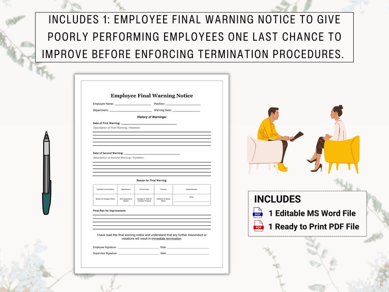Employee Performance Evaluation Collection | Covers: Employee Reviews ...