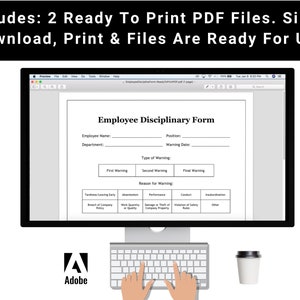 Employee Write up Form in English & Spanish | Formulario Disciplinario ...