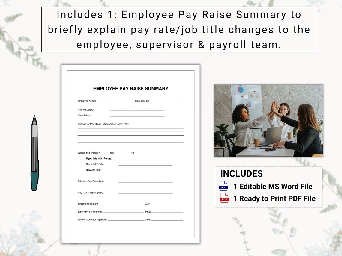 Employee Performance Evaluation Collection | Covers: Employee Reviews ...