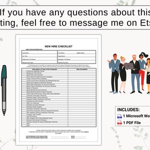 New Hire Checklist | HR Onboarding Cheat Sheet | Automate Employee ...