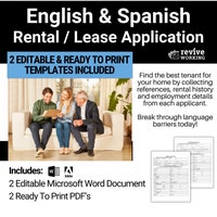 Rental Application - Etsy