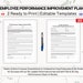 Employee Performance Improvement Plan & 30-day (Instant Download) - Etsy
