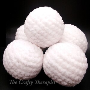 Snowballs CROCHET PATTERN, Crochet Snowball, Crochet Bag, Festive ...