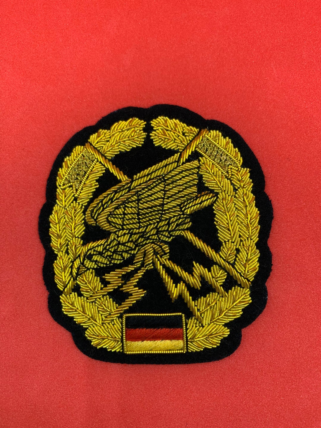 German Special Forces Badge Hand Embroidered Bullion and Wire German ...