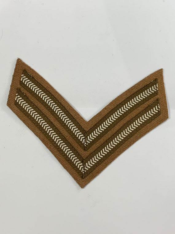 Memorabilia WW1 British Cloth Stripes Insignia Arm Chevrons Rank Badge ...