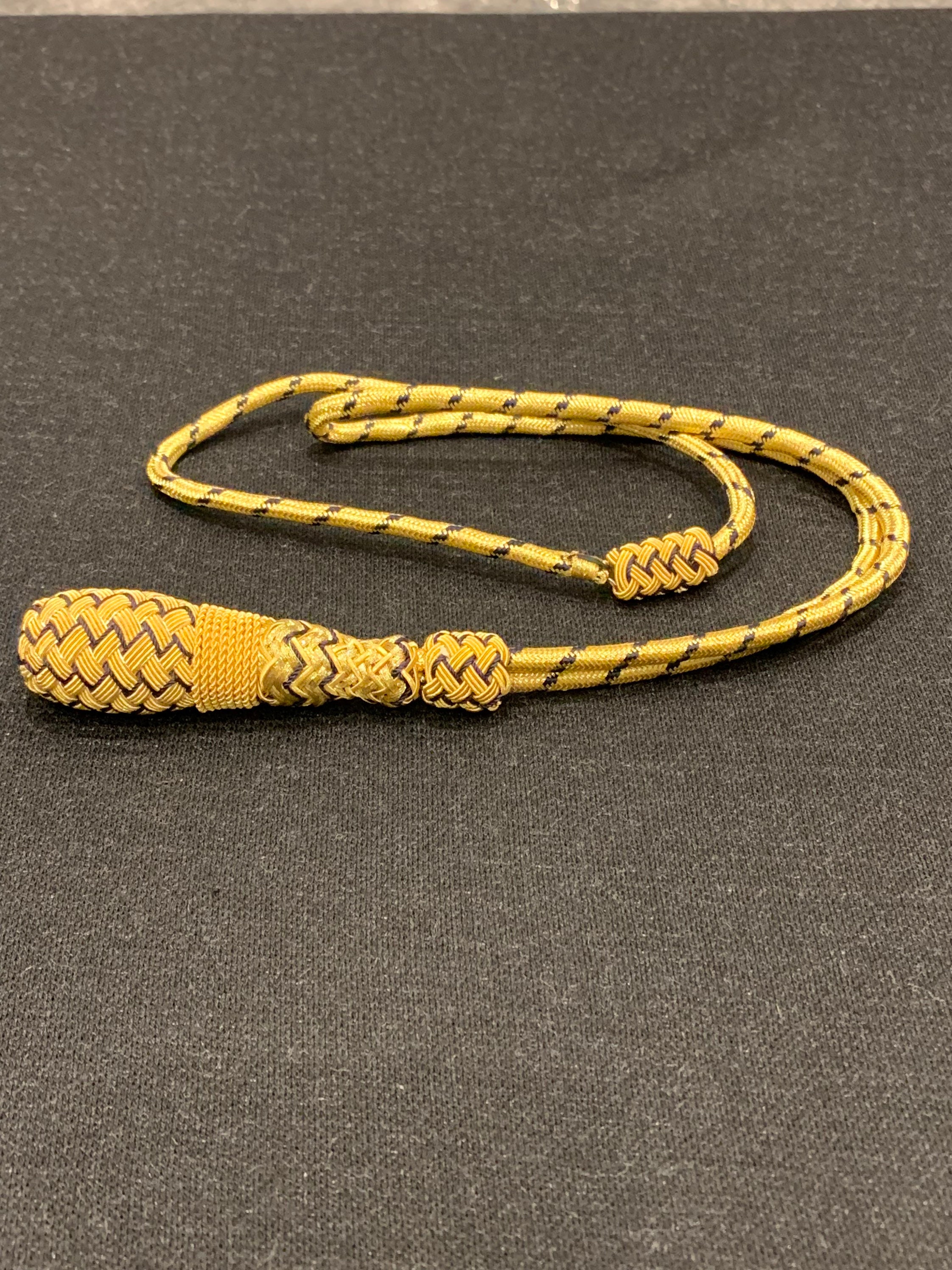 Royal Navy Officer Sword Knot Gold, British Air Force WW1 and WW11 Blue ...