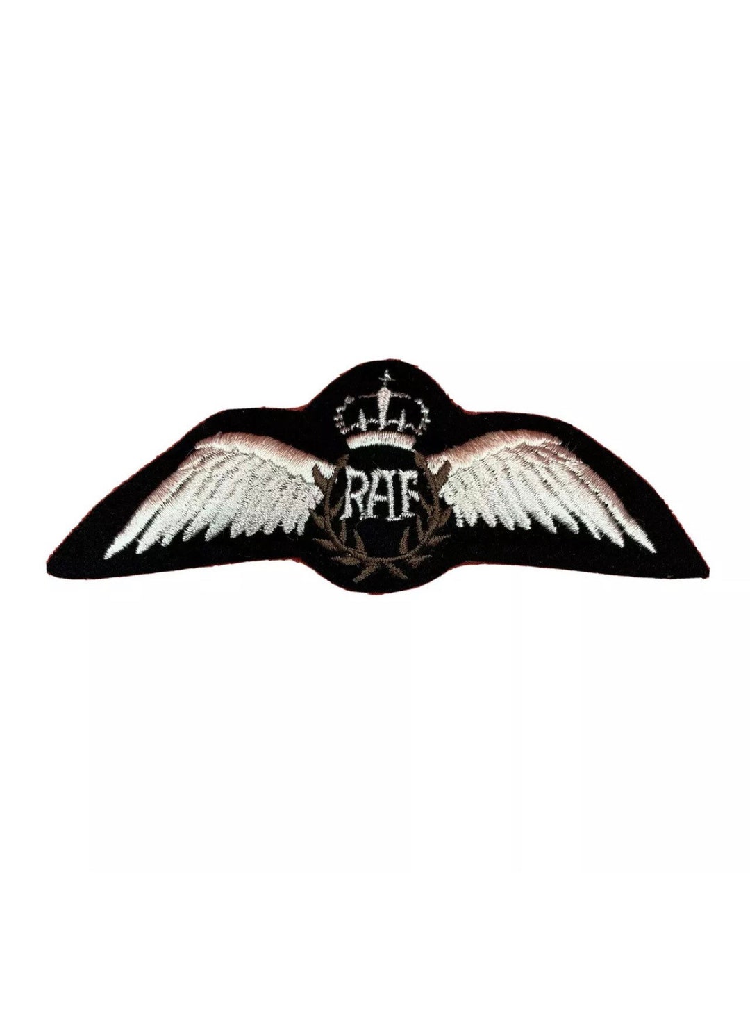 Royal Air Force Pilot Wings RAF Machine Embroidered Patches Available ...