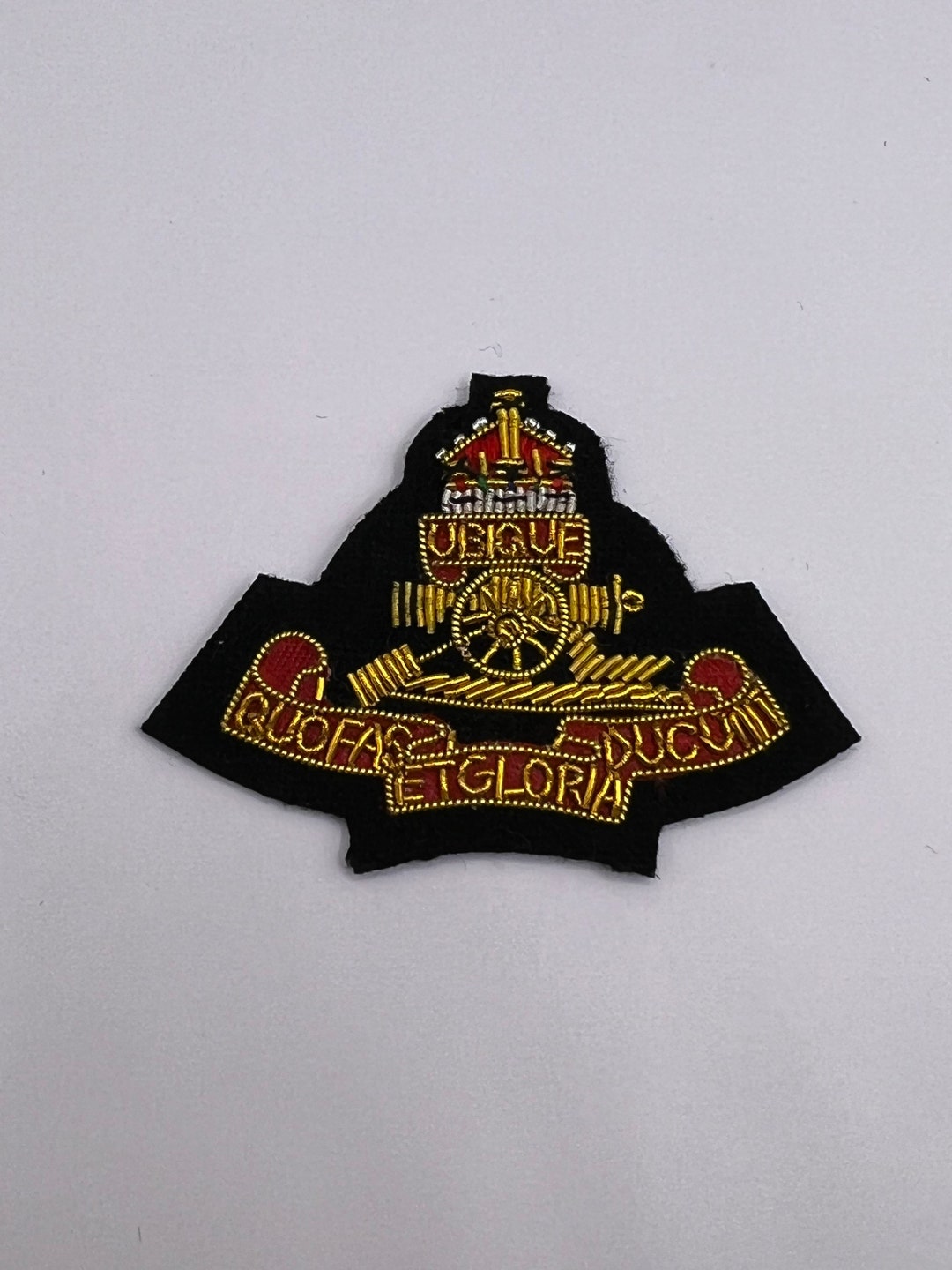 Royal Artillery Beret Cap Badge RA Bullion and Wire Cap Badge Available ...