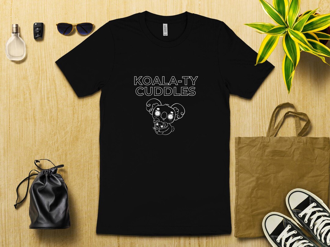 Koala TY Cuddles T-shirt, Animal Lovers Shirts, Koala Gifts, Animal ...