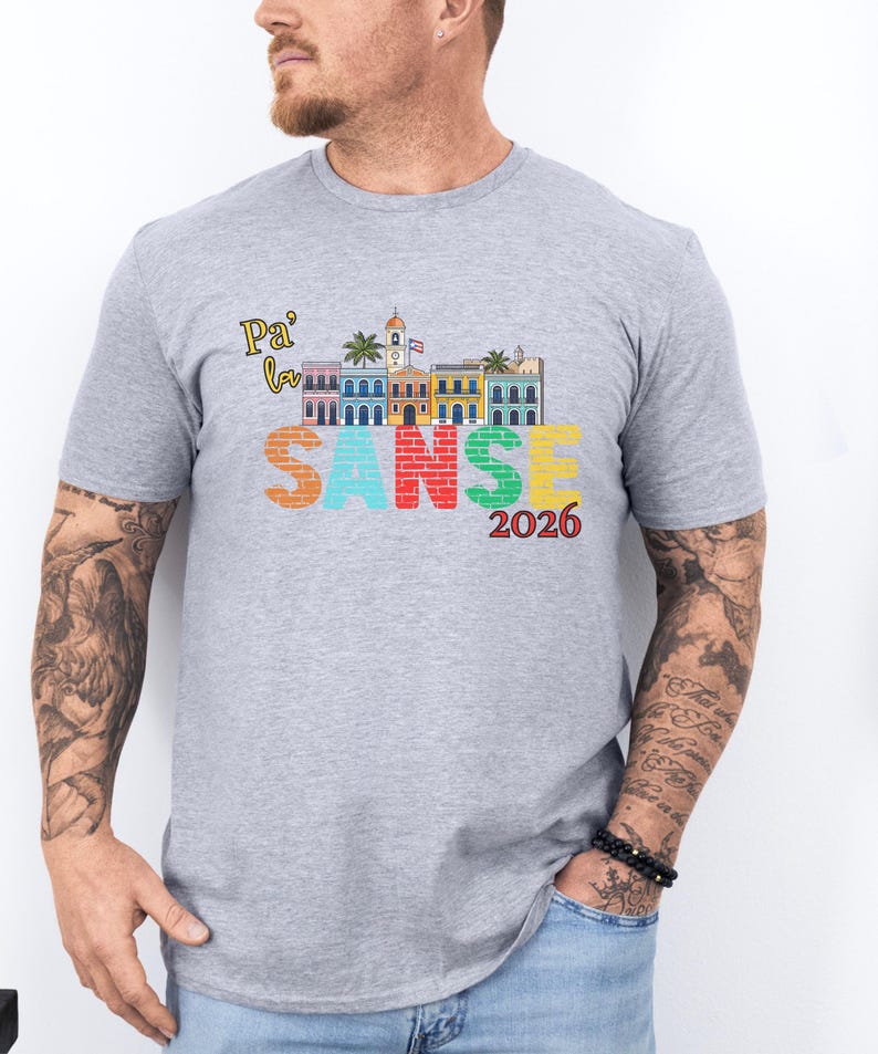 Camiseta de La Sanse- Camisa de Puerto Rico- Puerto Rico - Etsy España