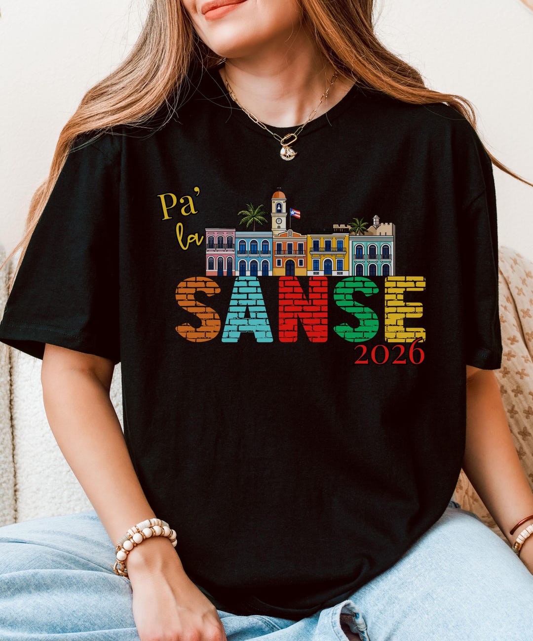 Camiseta de La Sanse- Camisa de Puerto Rico- Puerto Rico - Etsy España