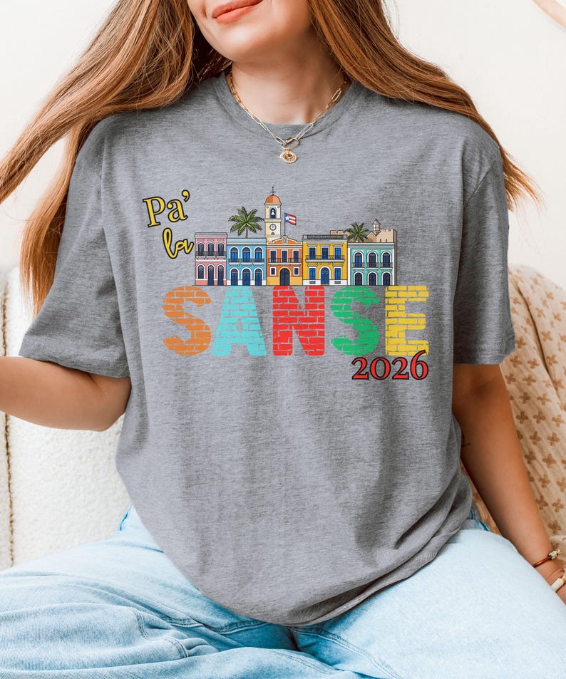 Camiseta de La Sanse- Camisa de Puerto Rico- Puerto Rico - Etsy España