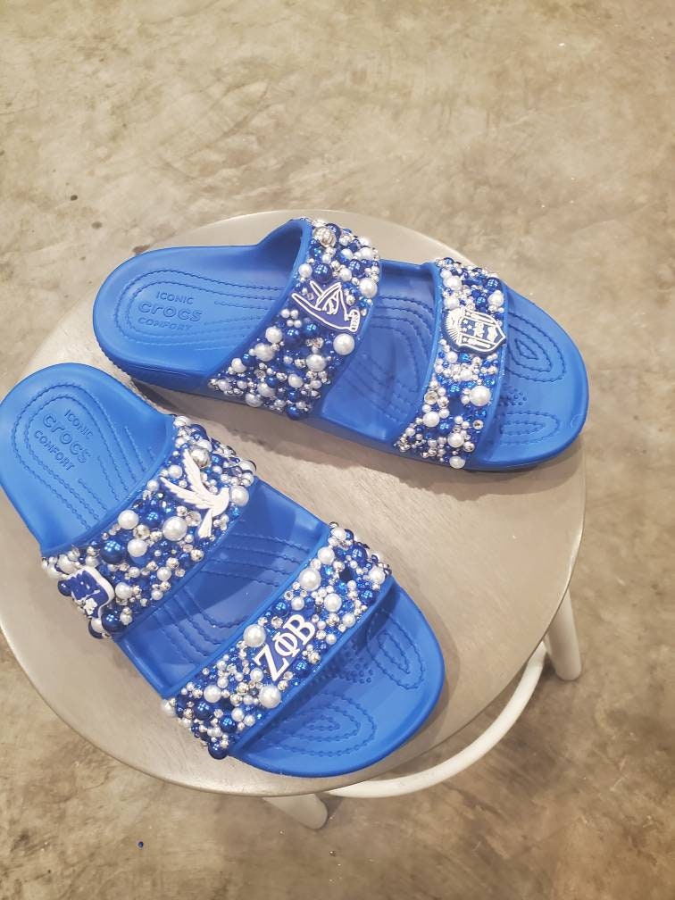 Blinged Classical Croc Sandal - Etsy