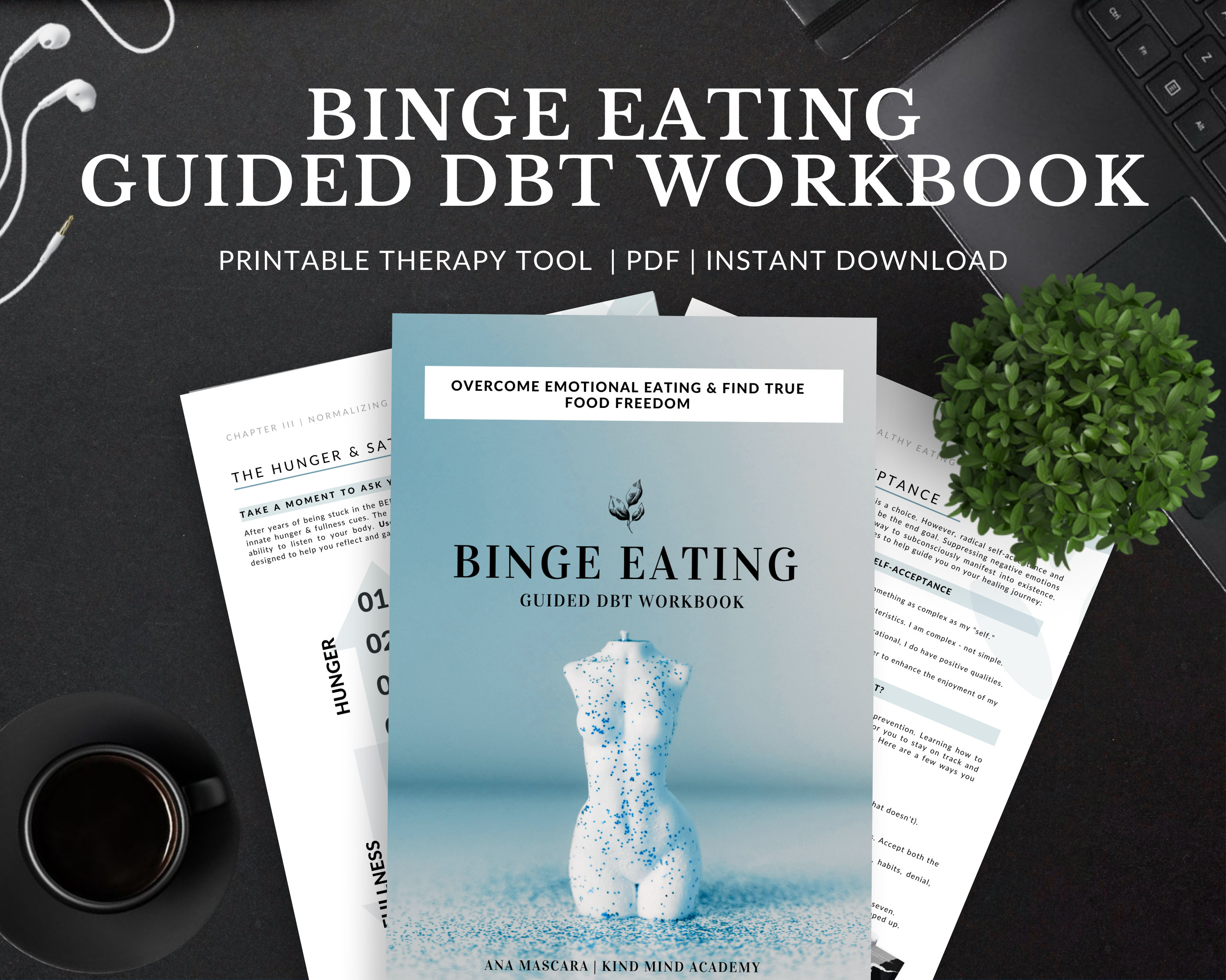 Binge Eating Recovery Workbook Overcome Emotional Eating With DBT ...