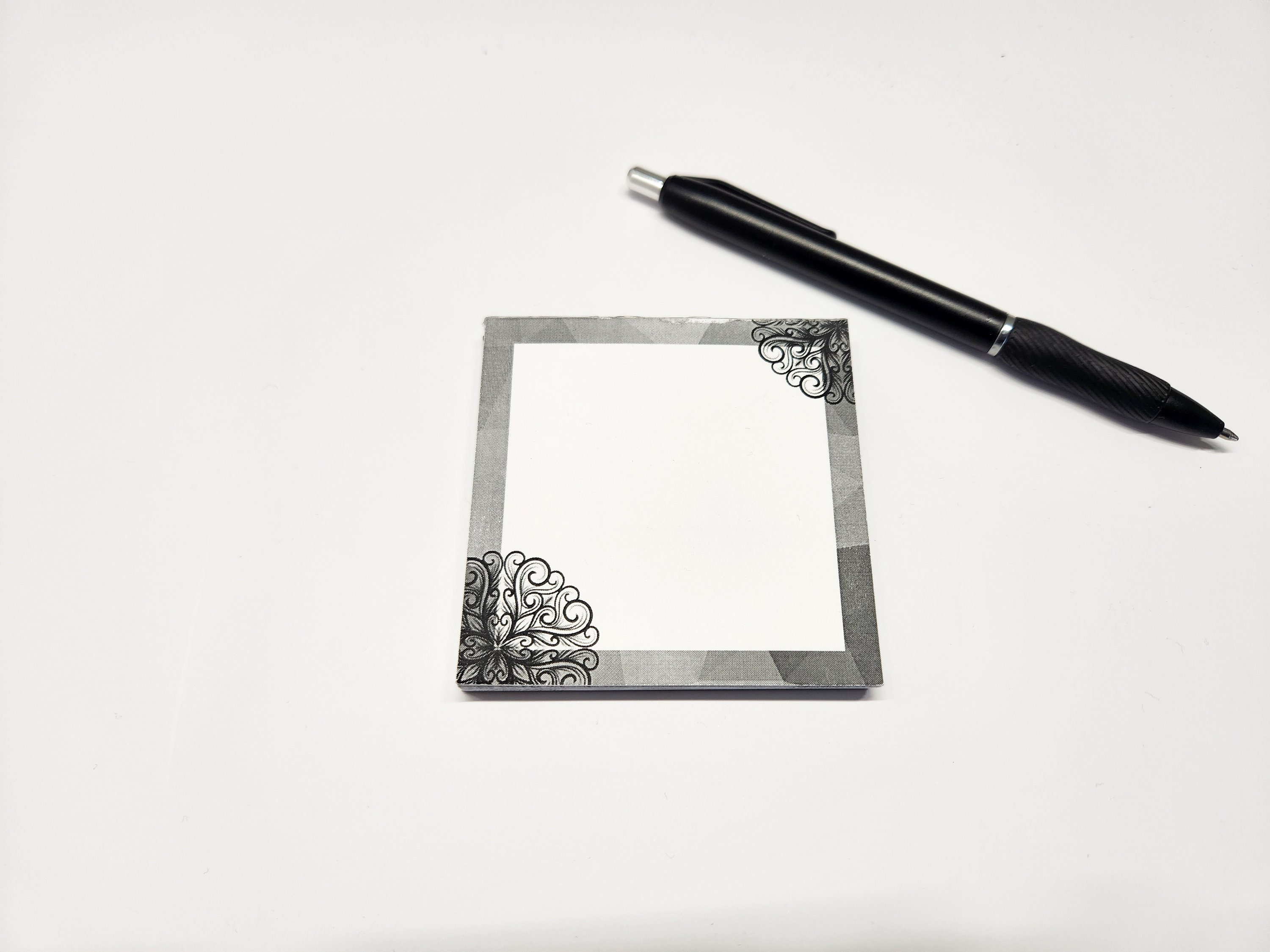 3x3 Tear Away Notepad Mandala Notepad Filigree Tear Away Notepad Square ...