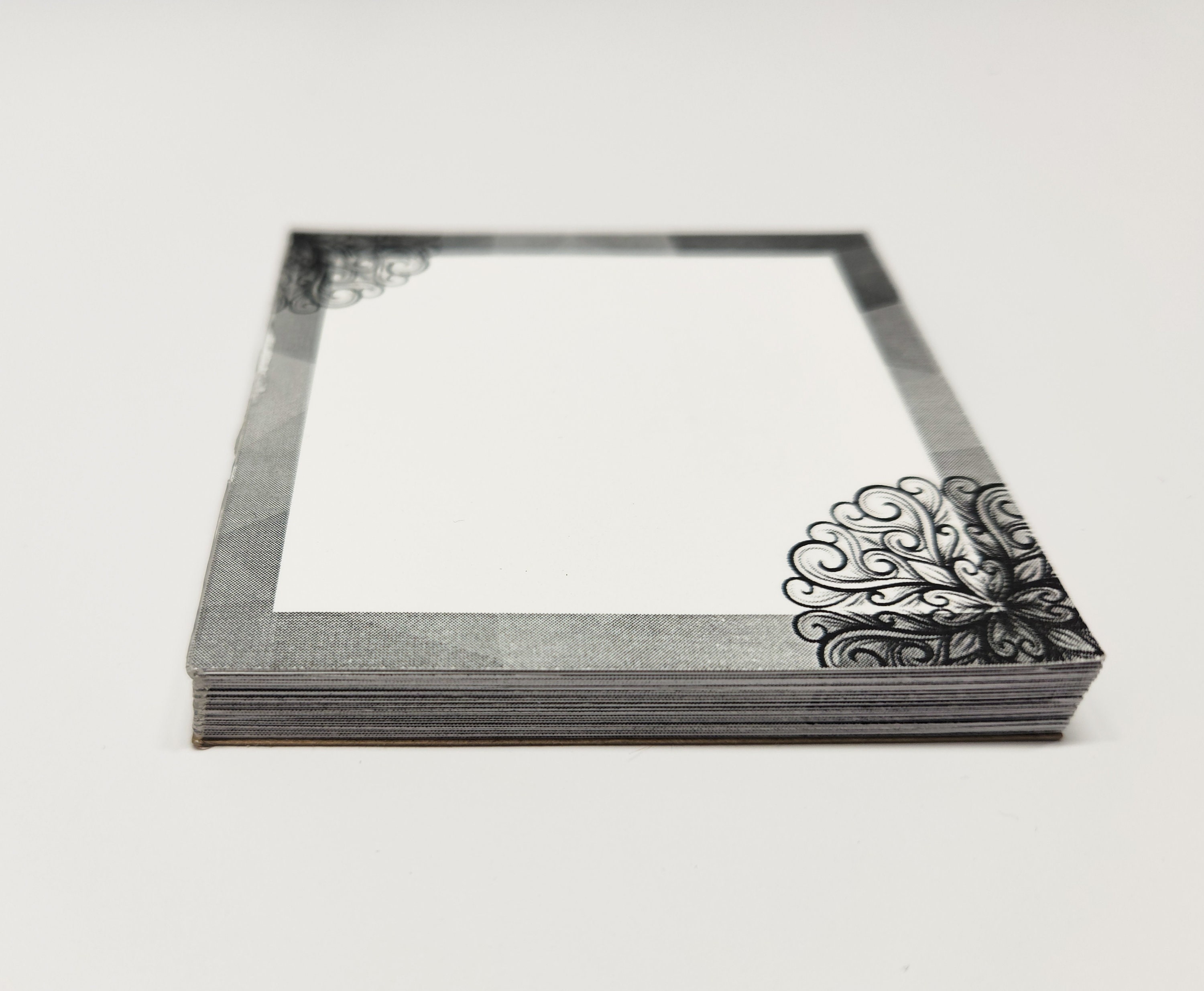 3x3 Tear Away Notepad Mandala Notepad Filigree Tear Away Notepad Square ...