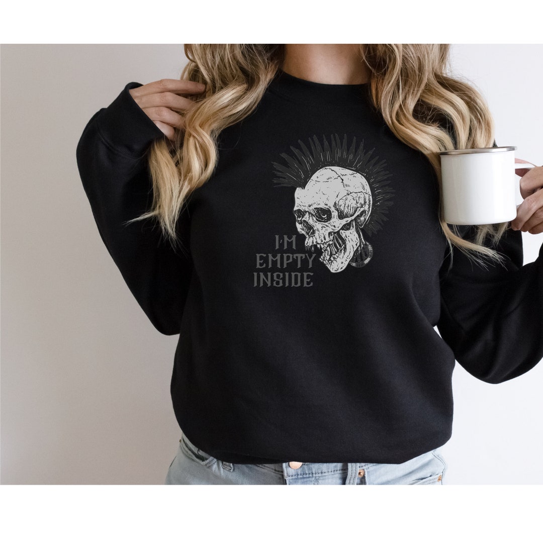 I'm Empty Inside SVG, Funny Halloween SVG, Skeleton SVG, Happy ...