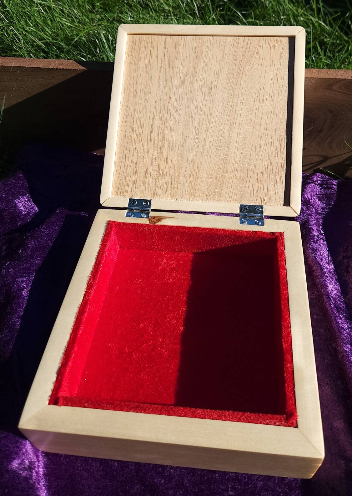 Aspen and Epoxy Top Keepsake Box - Etsy