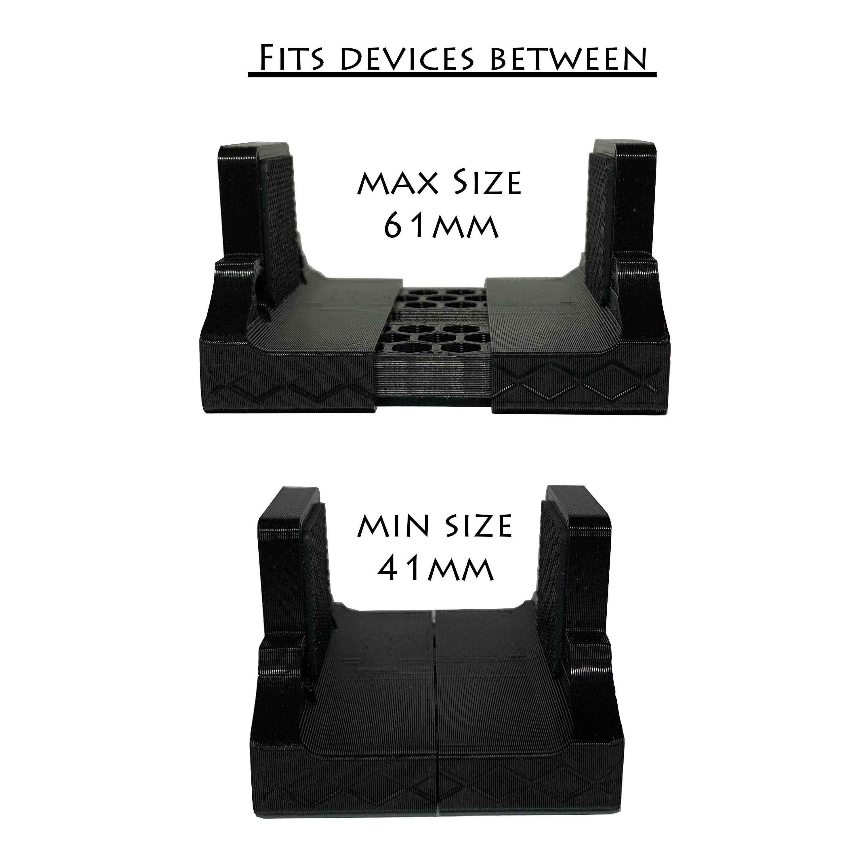 Under Desk Audio Interface Mount: Universal, Adjustable, Fits Focusrite ...
