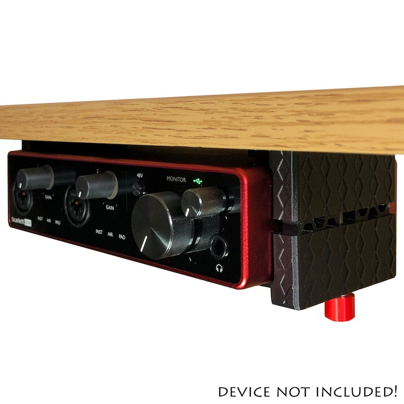 Studio Under Desk Mounting Bracket for Audio Interface - Etsy