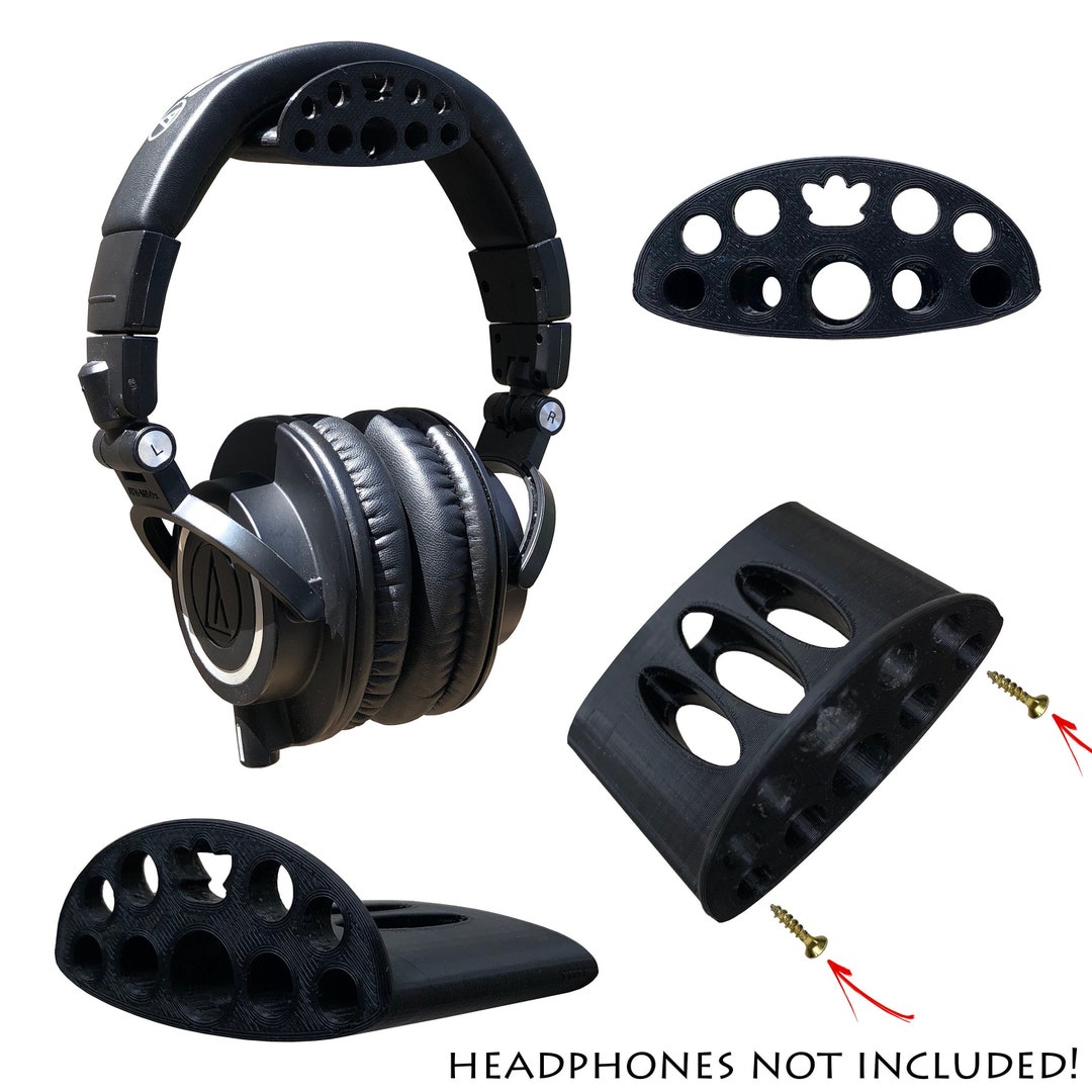 Floating Headphone Wall Mount Hand Headset Holder Display Storage ...