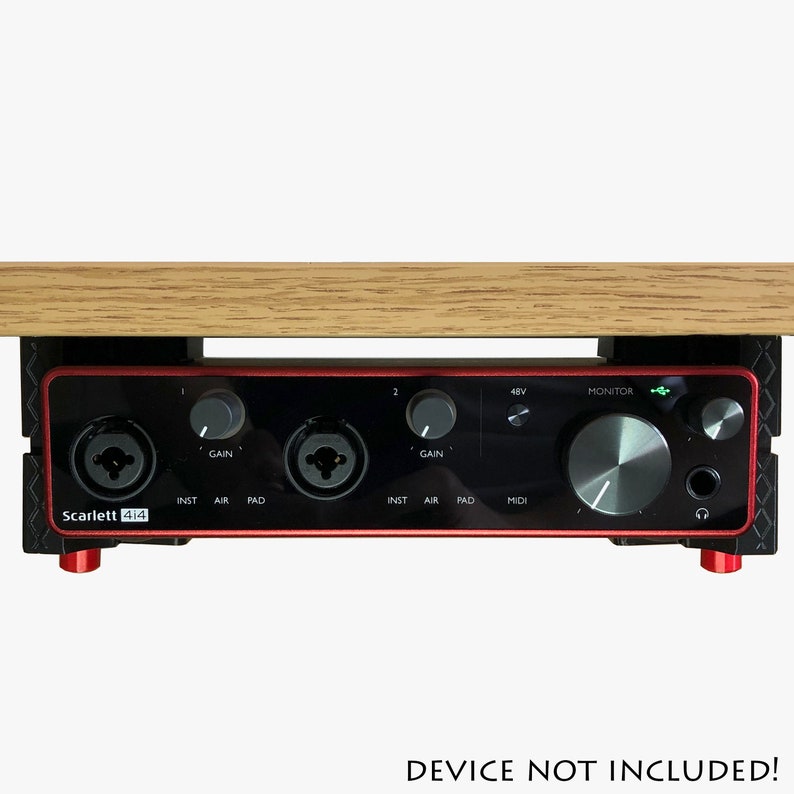 Studio Under Desk Mounting Bracket for Audio Interface - Etsy