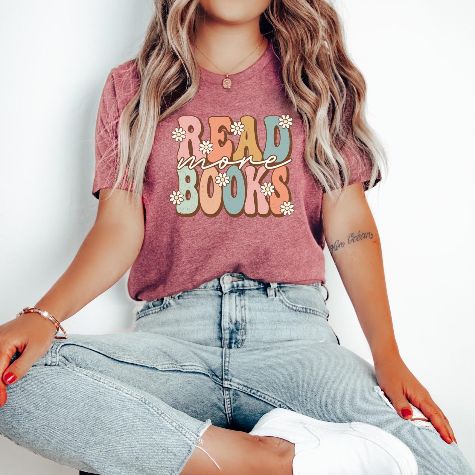 Read More Books Shirt, Bookish Shirt, Book Lover Gift, Teacher Shirt ...