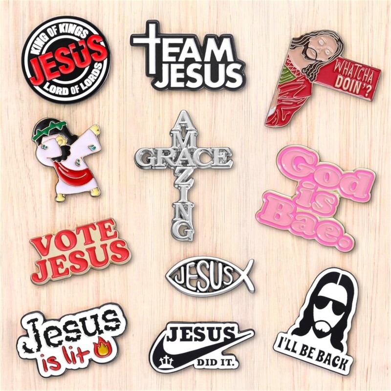 Christian Lapel Pins - Etsy