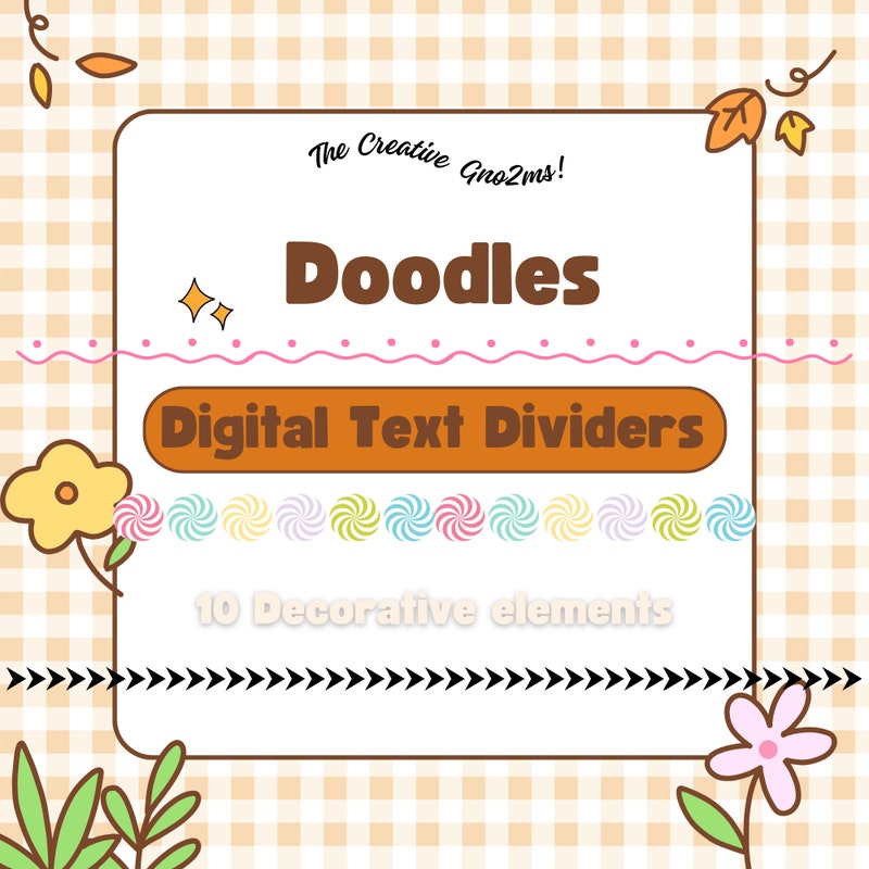 Doodle Dividers - Etsy