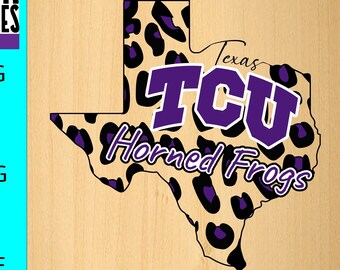 Tcu Frogs Svg - Etsy