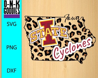 Iowa State Cyclones Svg - Etsy