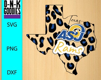 San Angelo Texas Png - Etsy