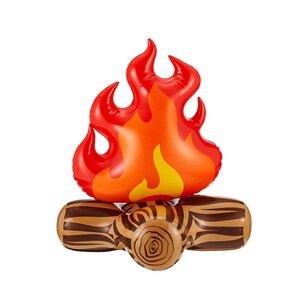 Inflatable Campfire | Smores Party Bonfire Birthday Party Campfire ...