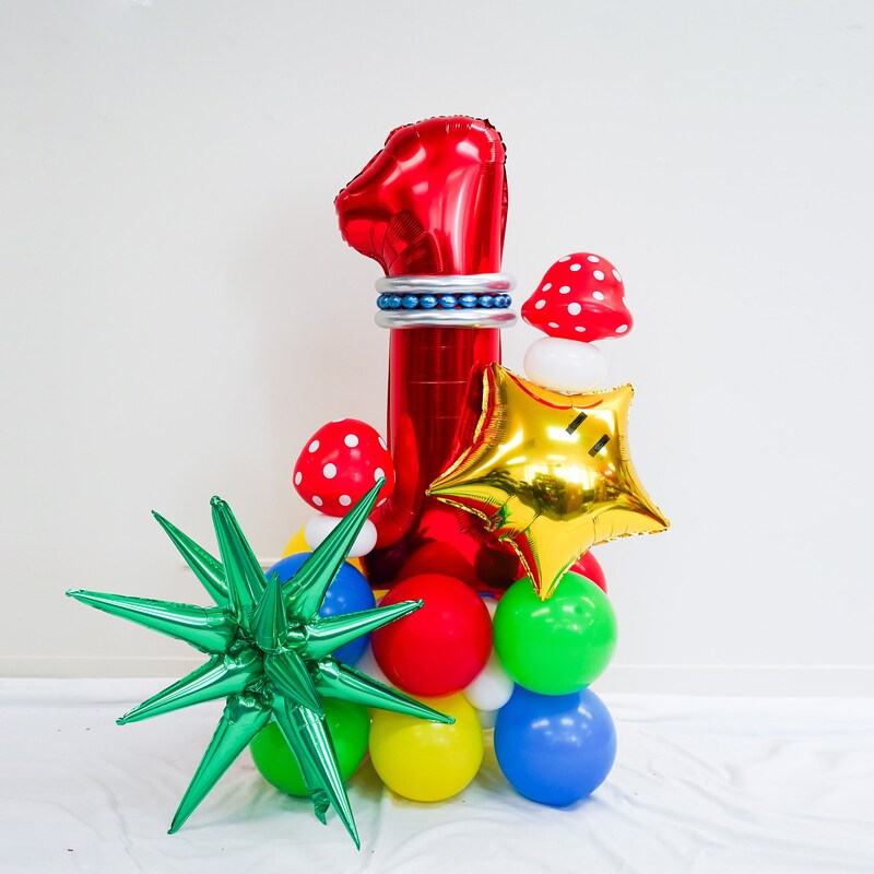 Mario Balloons - Etsy