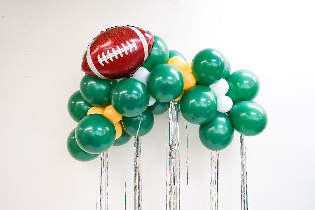 Football Birthday | Football Balloon Garland Balloon Garland Party ...