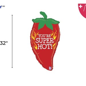 I Am TWO Spicy Balloons Banner | 2nd Birthday Party | 2 Year Old Taco ...