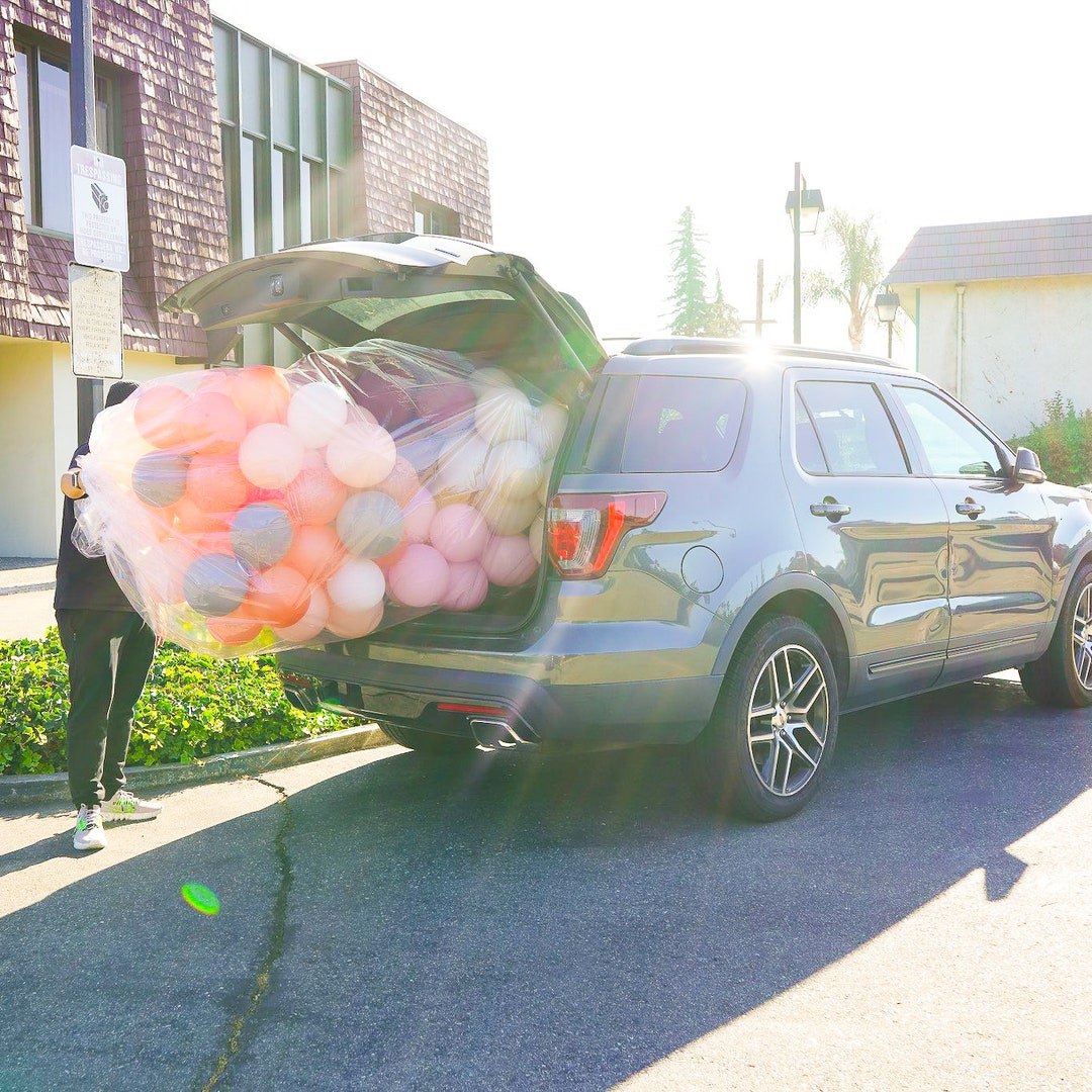 Jumbo Transparent Balloon Storage Bag, Large, 98*60 Inch, Great for ...