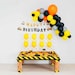 Construction Themed Balloon Garland DIY Kit Dump Truck Balloon ...